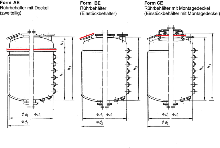 Glass-lined reactors