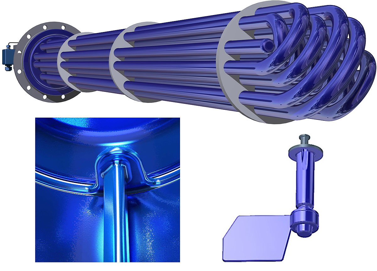 Well baffled, with baffles from THALETEC